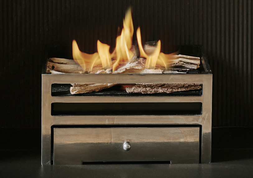 Chesneys Alchemy FB18 Bio Ethanol Fire and Basket - Yorkshire Stoves ...