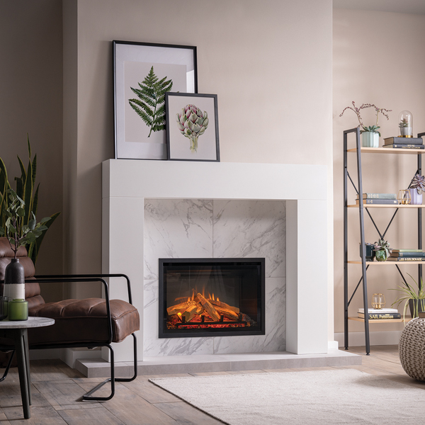 Gazco eMotiv 64 Inset Electric Fire - Yorkshire Stoves & Fireplaces