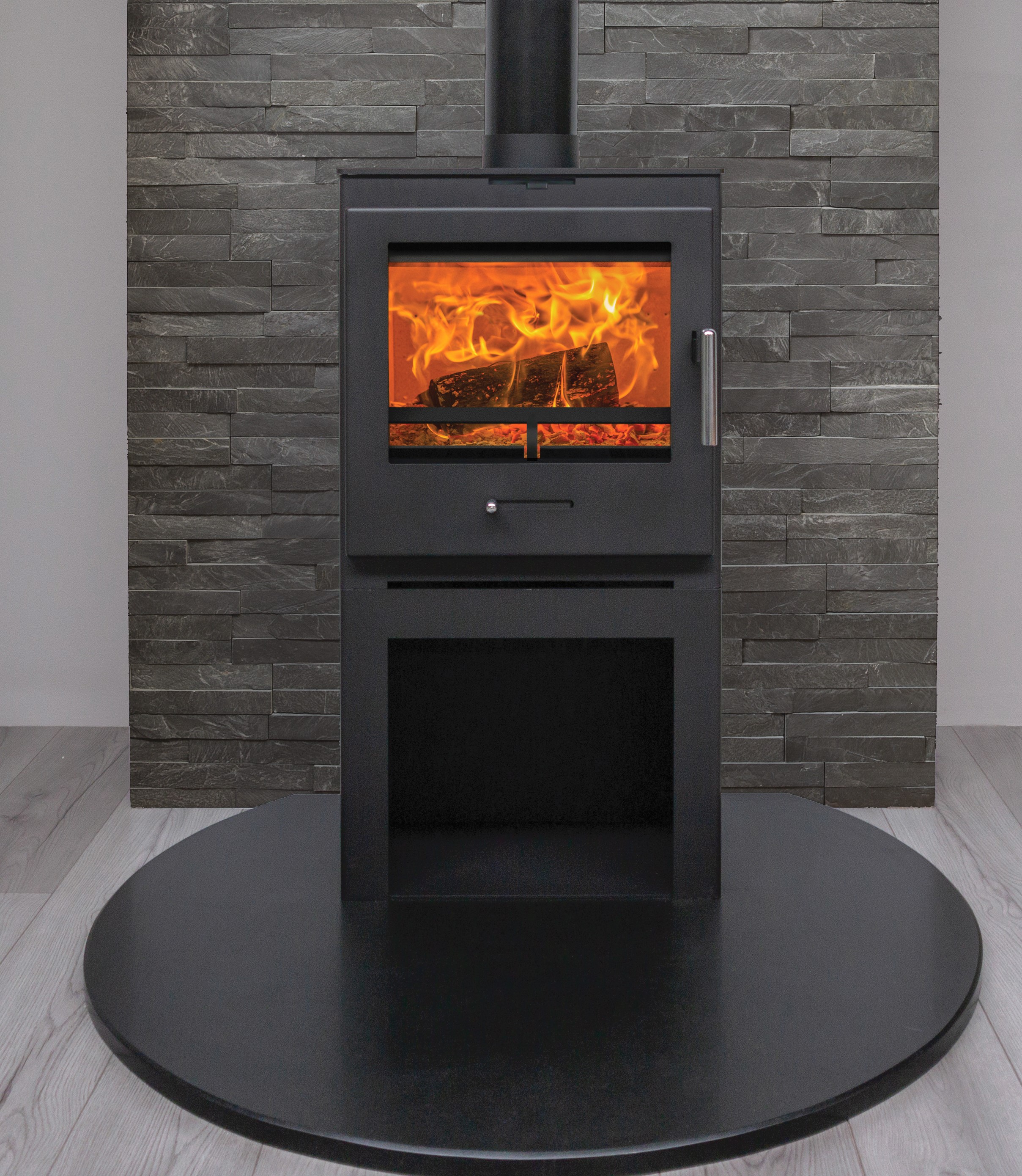 Bohemia X40 Cube Panorama Ecodesign 5kW Multi-Fuel Stove - Yorkshire ...